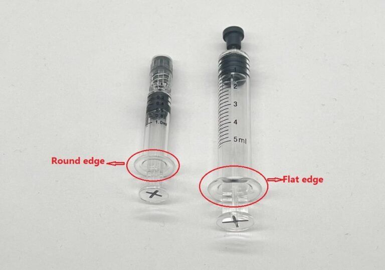 How to choose round flanges and flat edges prefilled syringes?